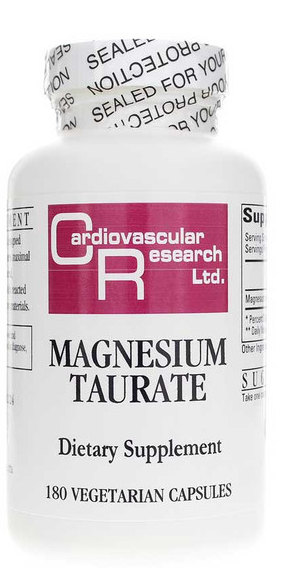Magnesium Taurate (180 caps) - Mountain States Health Products Inc