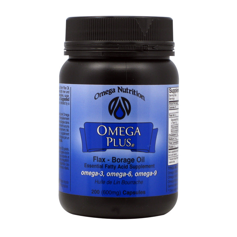 Flax Borage Oil Capsules (250 caps) (FB200) - Mountain States Health ...